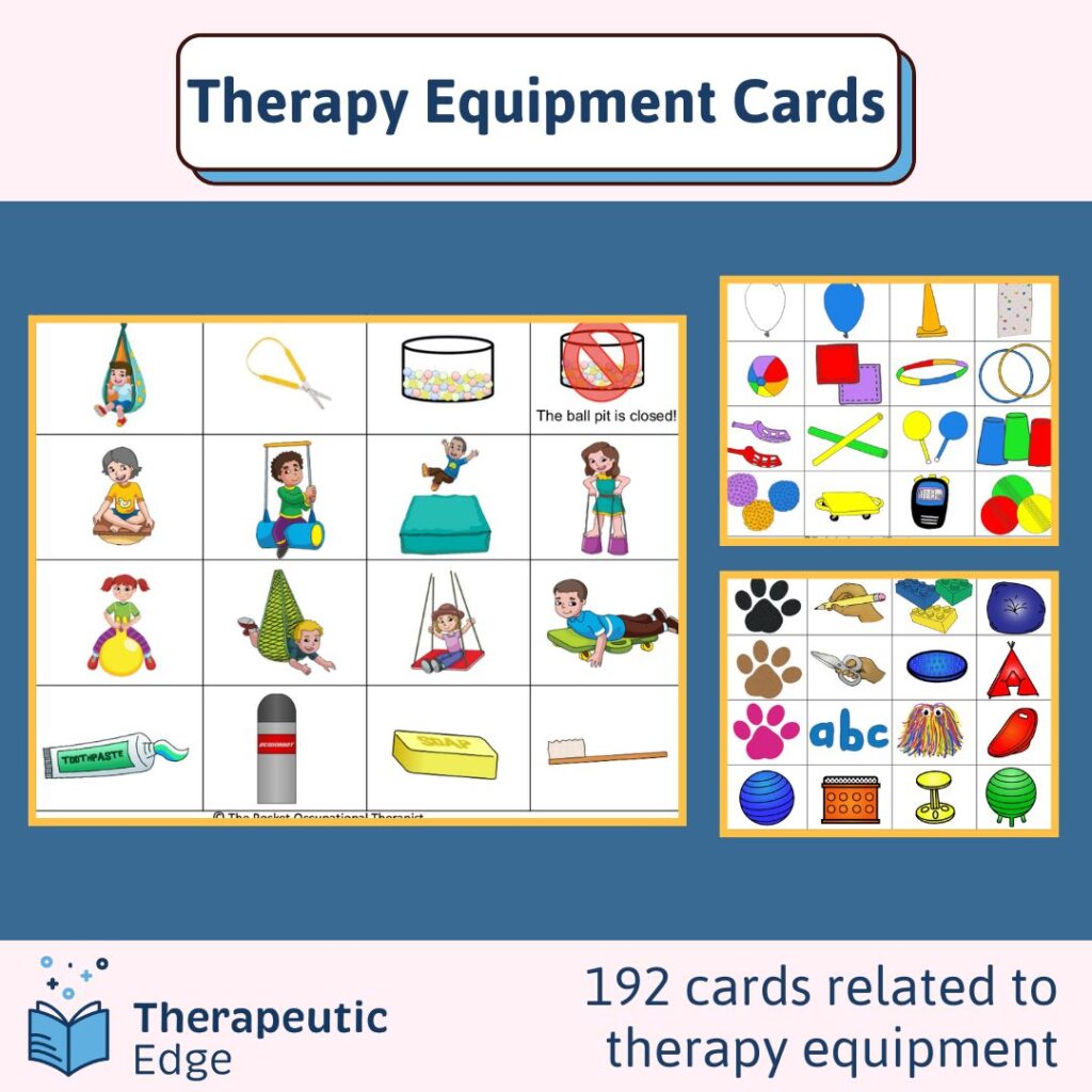 Therapy Equipment Cards - The Therapeutic Edge Collective
