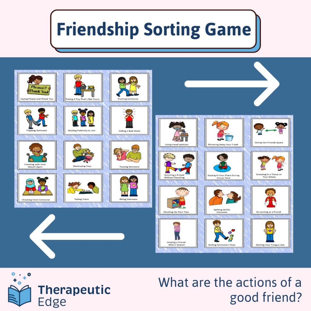 Friendship Sorting Game - The Therapeutic Edge Collective