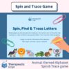 Alphabet Spin and Trace Game|The Therapeutic Edge Collective