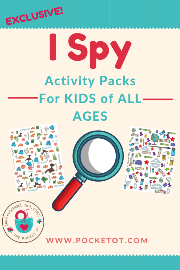 Big Bundle: I Spy Activity Packs - The Therapeutic Edge Collective