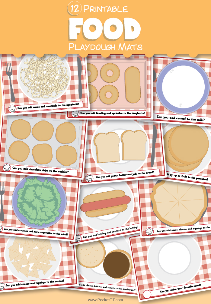 Food Dough Mats - The Therapeutic Edge Collective