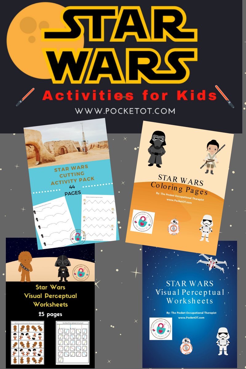 Star Wars Ultimate Learning and Fine Motor Pack - The Therapeutic Edge ...