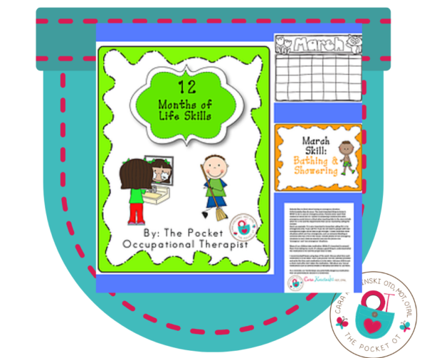 12 Months of Life Skills Printable Packet - The Therapeutic Edge Collective
