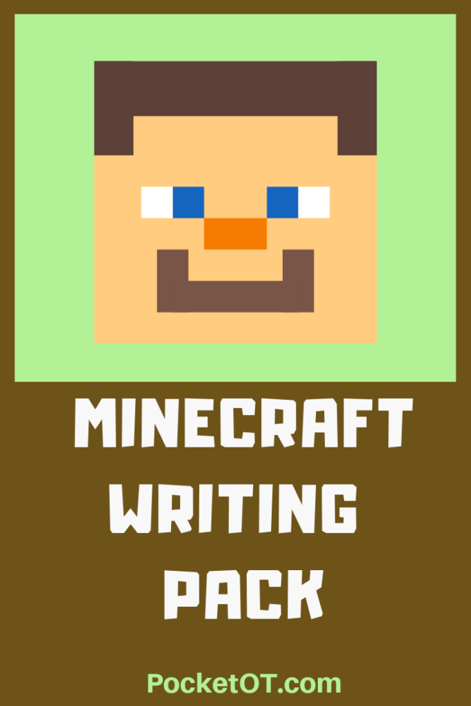 MINECRAFT Handwriting Activity Pack - The Therapeutic Edge Collective