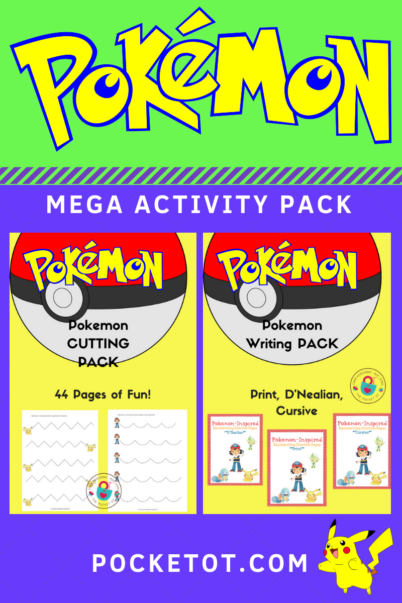 Pokemon Mega Activity Pack - The Therapeutic Edge Collective
