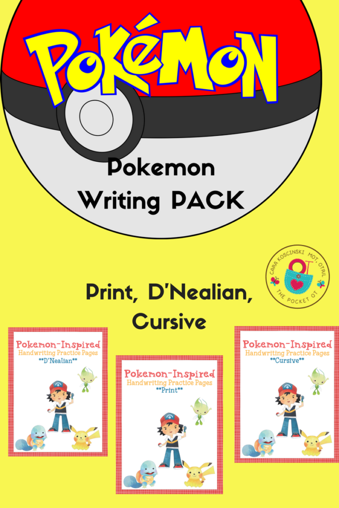 Pokemon Mega Activity Pack - The Therapeutic Edge Collective