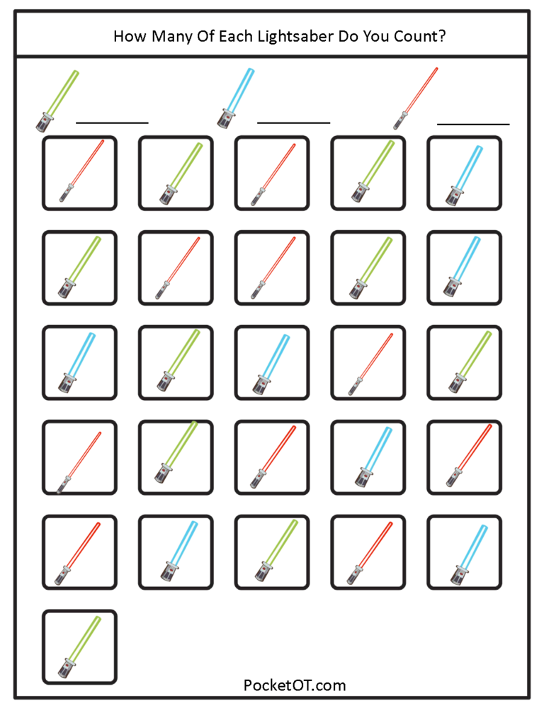 Star Wars Fine Motor Bundle- The Therapeutic Edge Collective