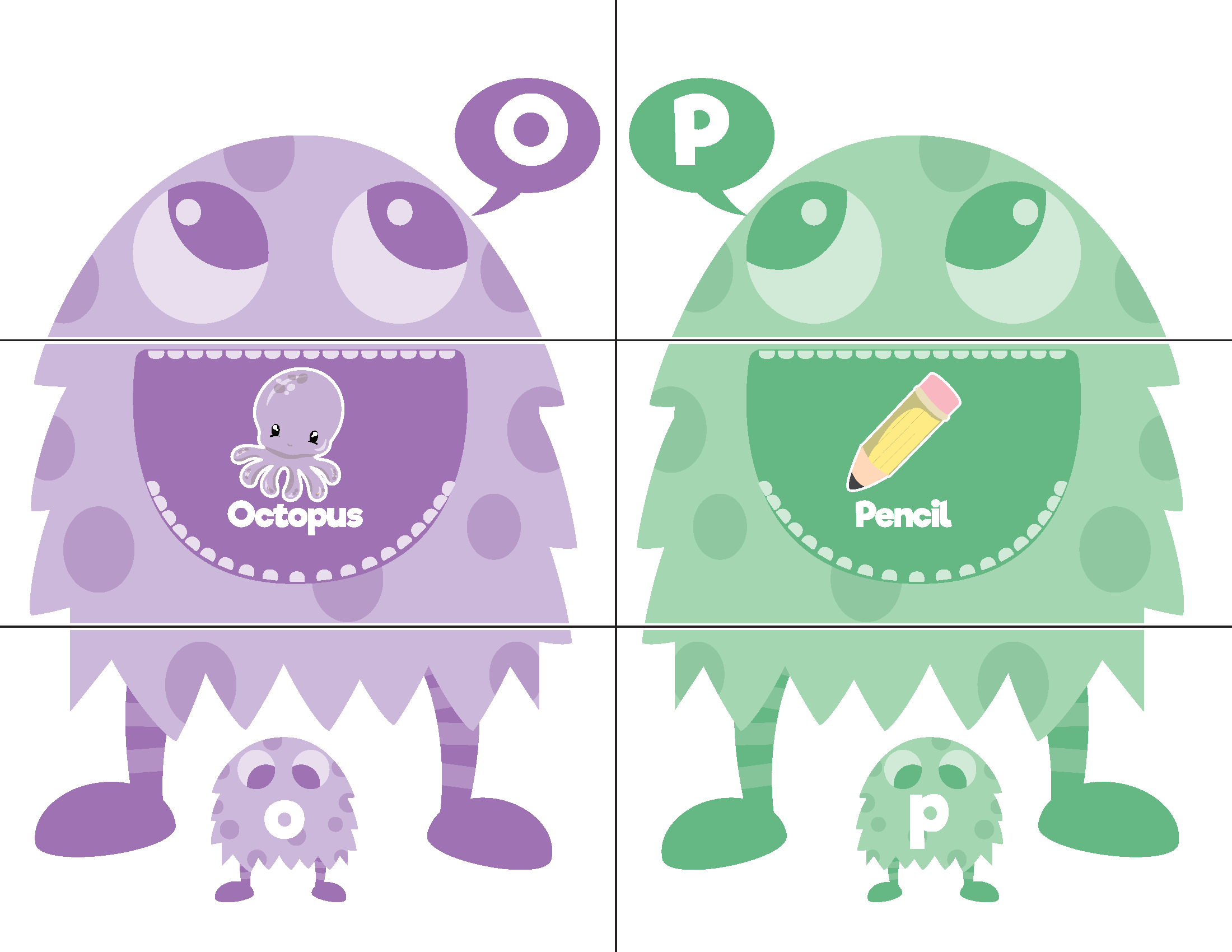 Monster Fun Alphabet Puzzles - The Therapeutic Edge Collective