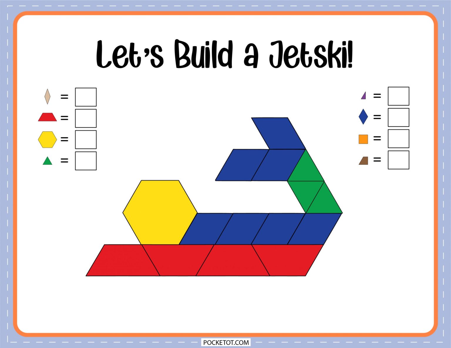 Transportation Builds for Parquetry Blocks