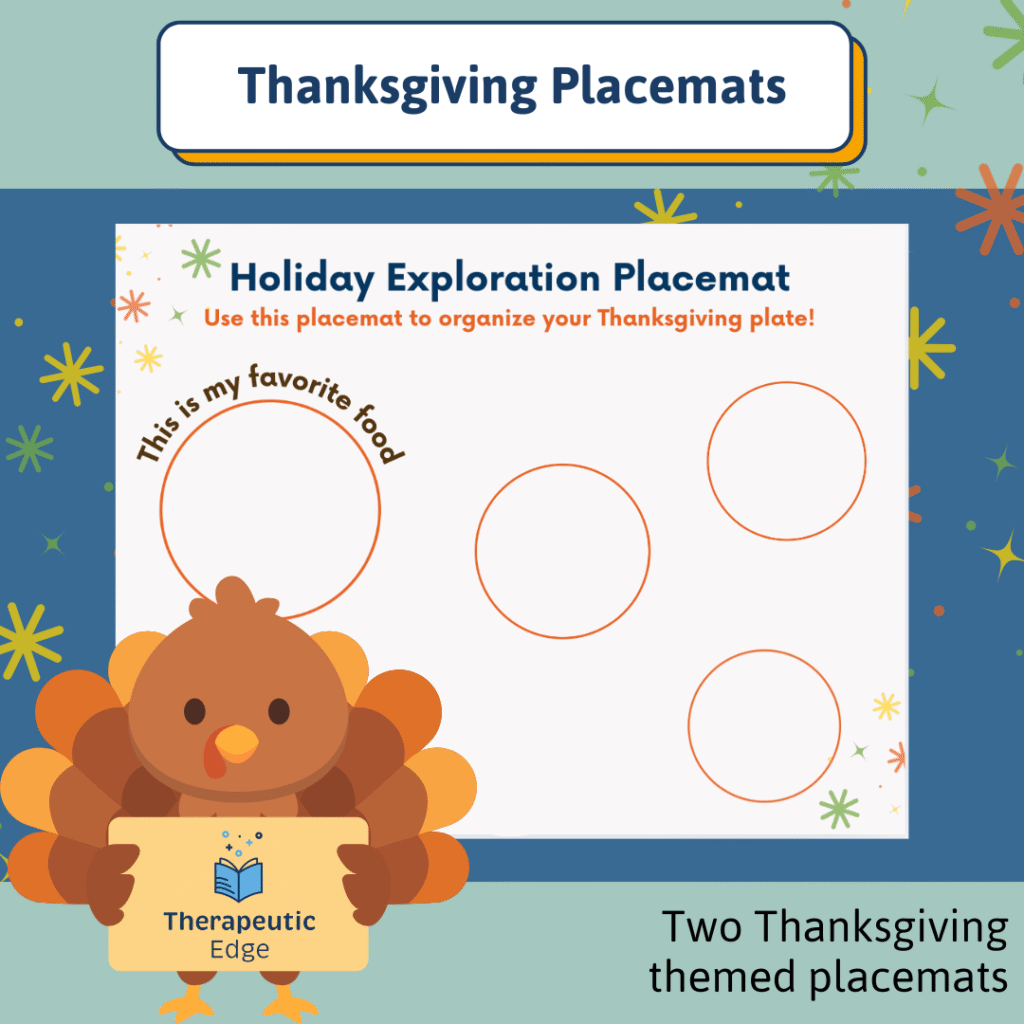 Thanksgiving Placemats - The Therapeutic Edge Collective