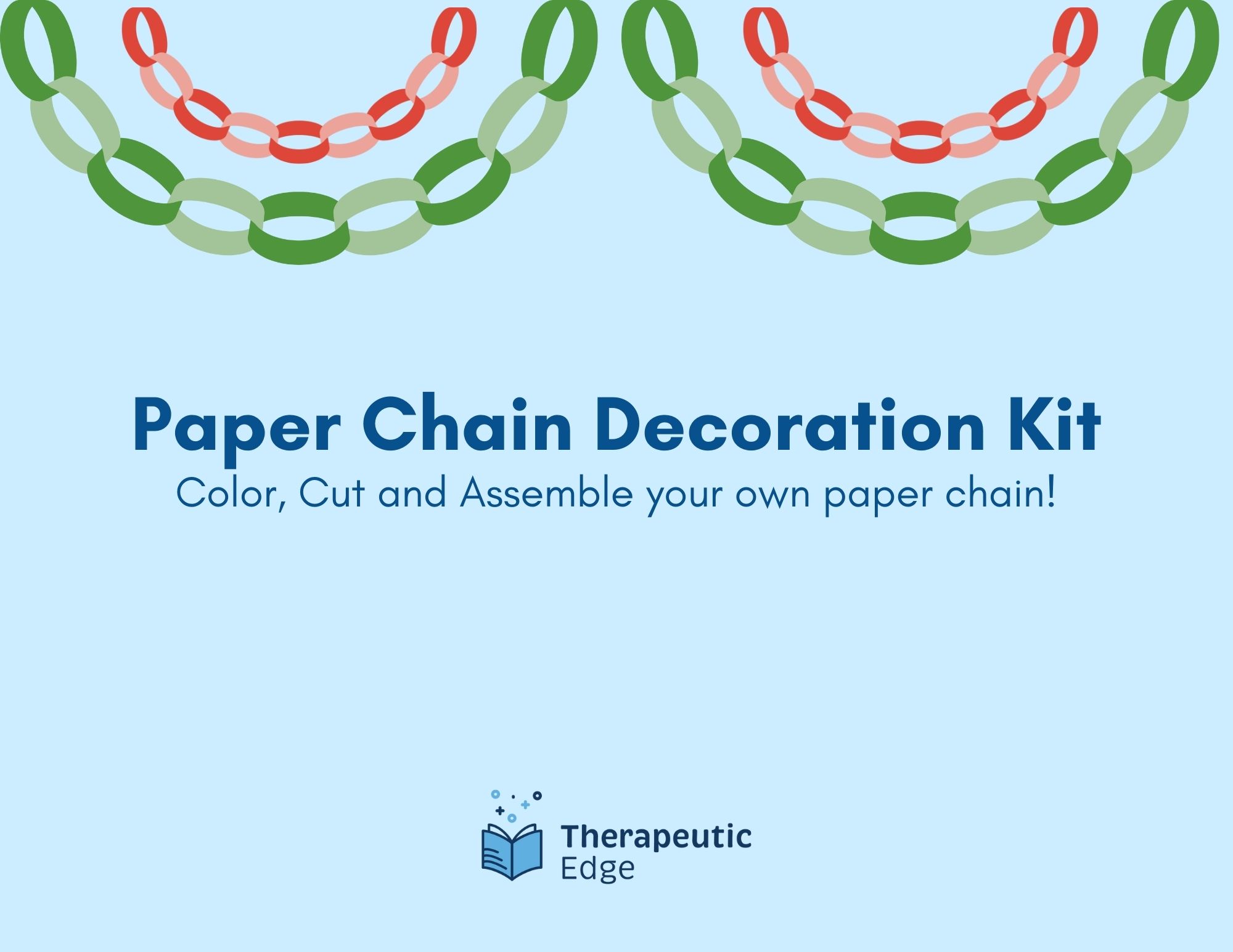 Paper Chain Craft Kit – NEW! - The Therapeutic Edge Collective